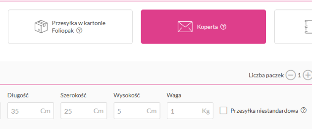Wymiary koperty i oznaczenia: co oznacza C4, B5 i DL?